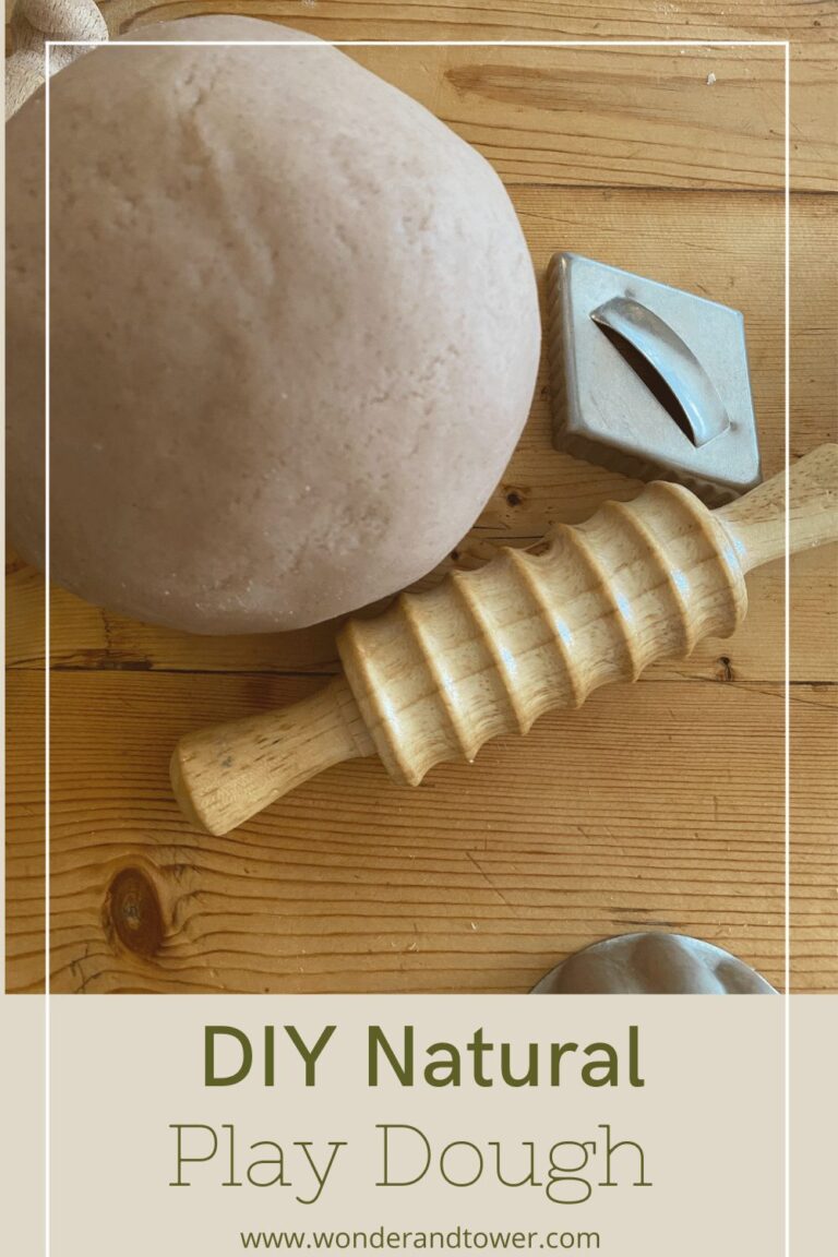 DIY Non Toxic Play Dough | Free Printable