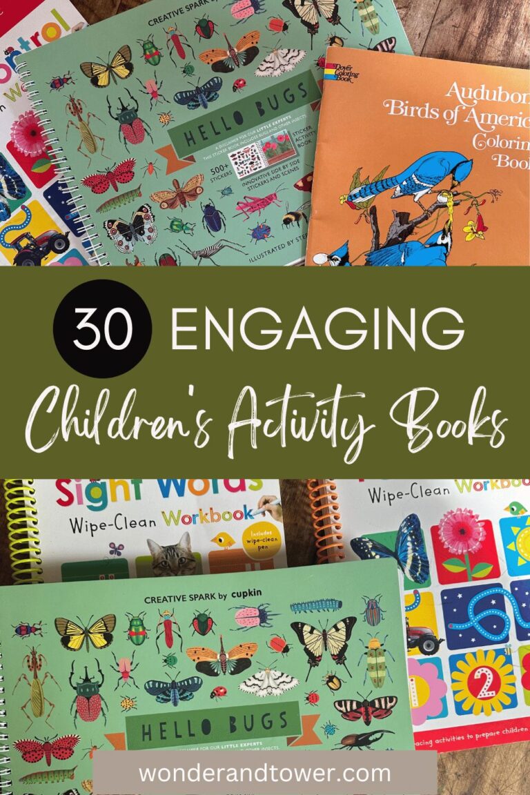 30 Engaging Children's Activity Books