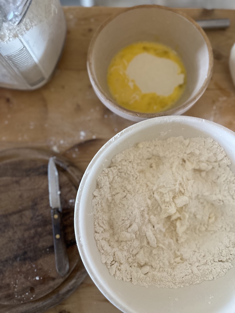 White Chocolate Sourdough Discard Scone Recipe