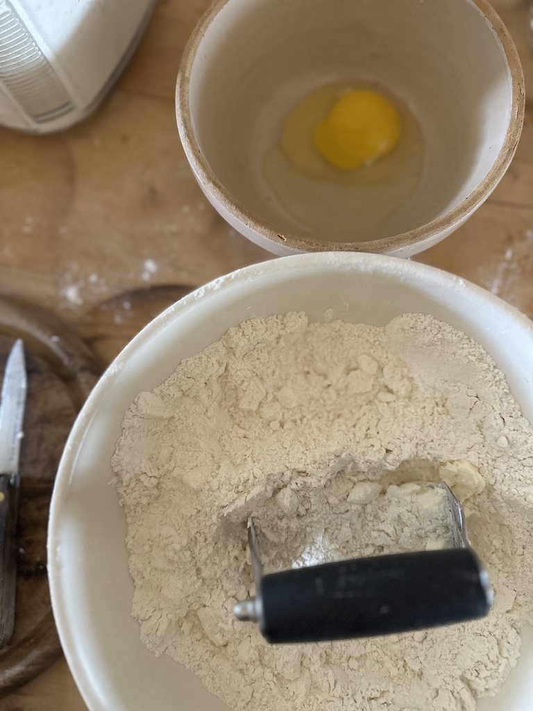 White Chocolate Sourdough Discard Scone Recipe