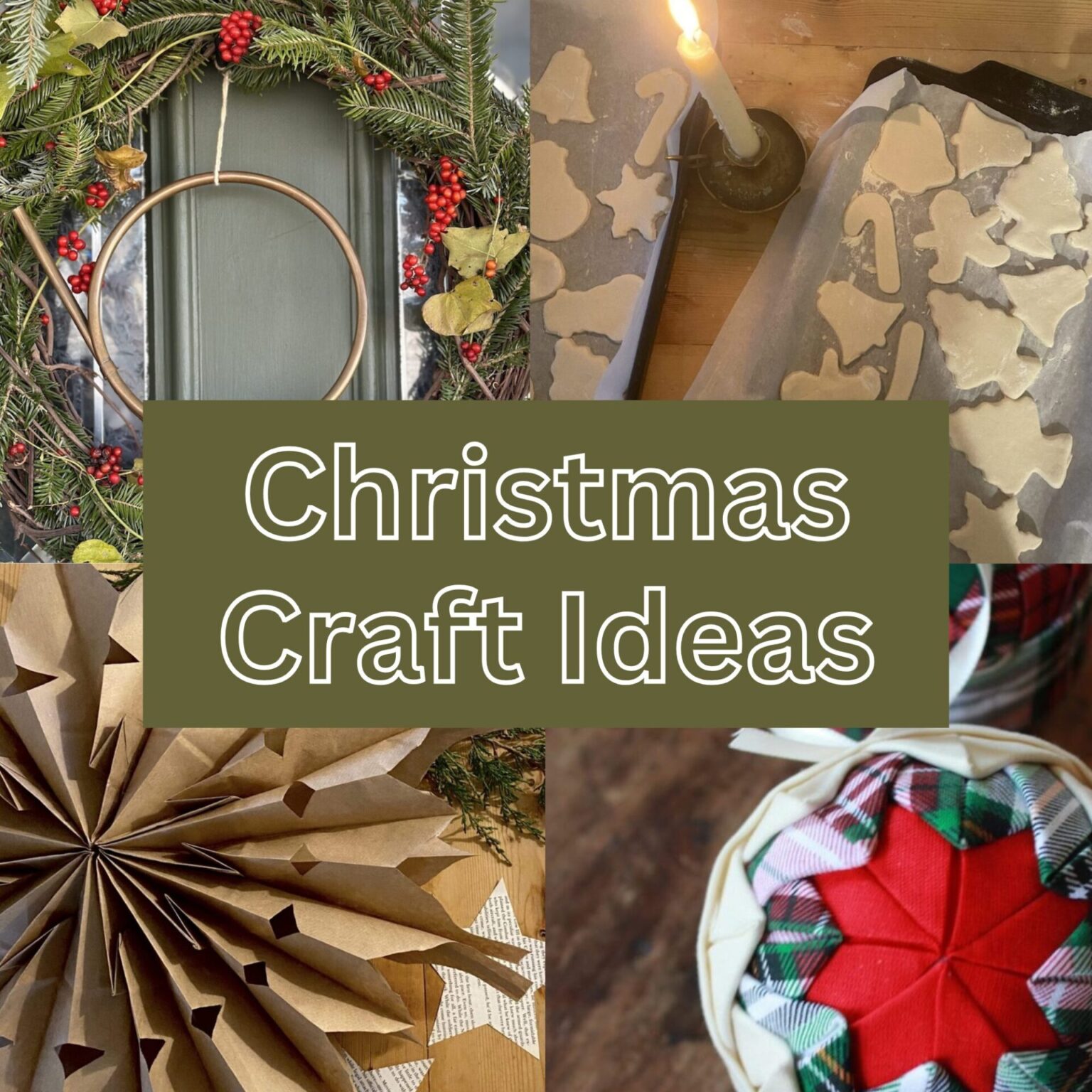 15 Christmas Craft Ideas for Simple Holiday Decor