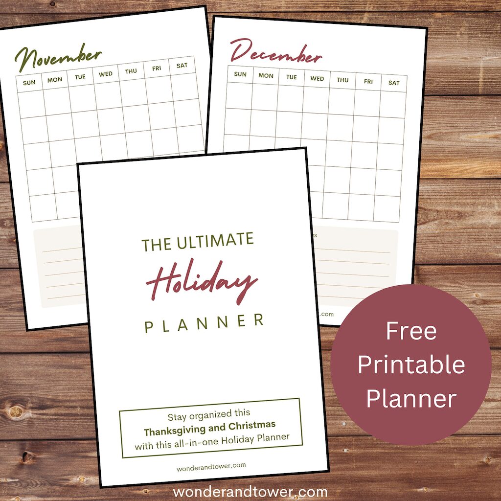 The Best Holiday Planner Free Printable To Simplify The Season