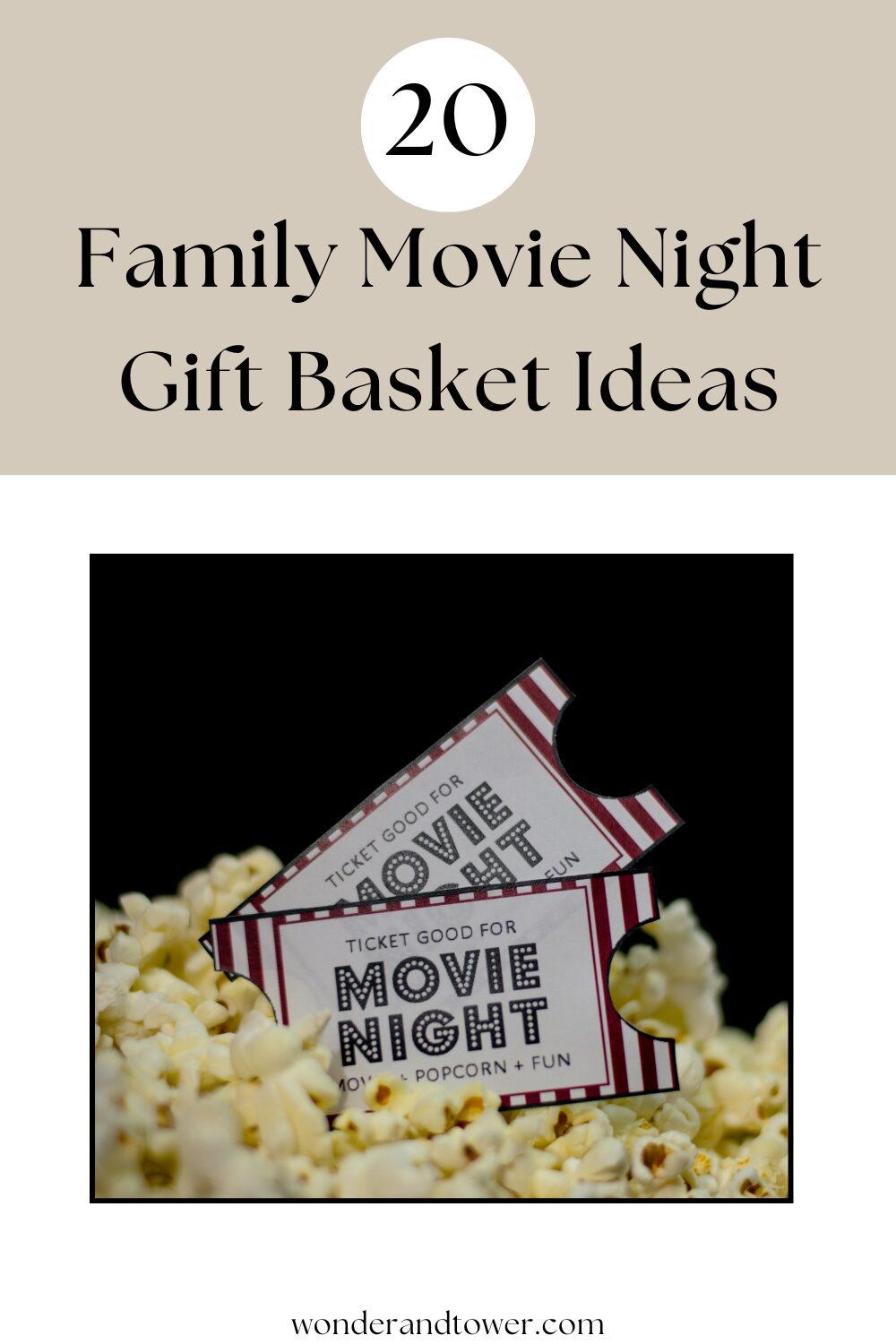 20 Family Movie Night Gift Basket Ideas for Home